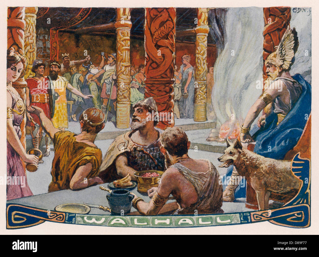 Valhalla norse immagini e fotografie stock ad alta risoluzione - Alamy