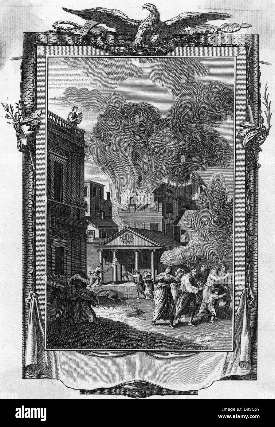 Incendio roma nerone immagini e fotografie stock ad alta risoluzione ...