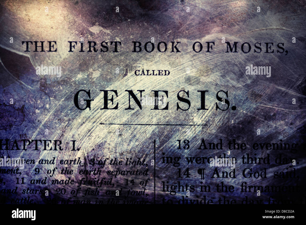 Genesis bible immagini e fotografie stock ad alta risoluzione - Alamy
