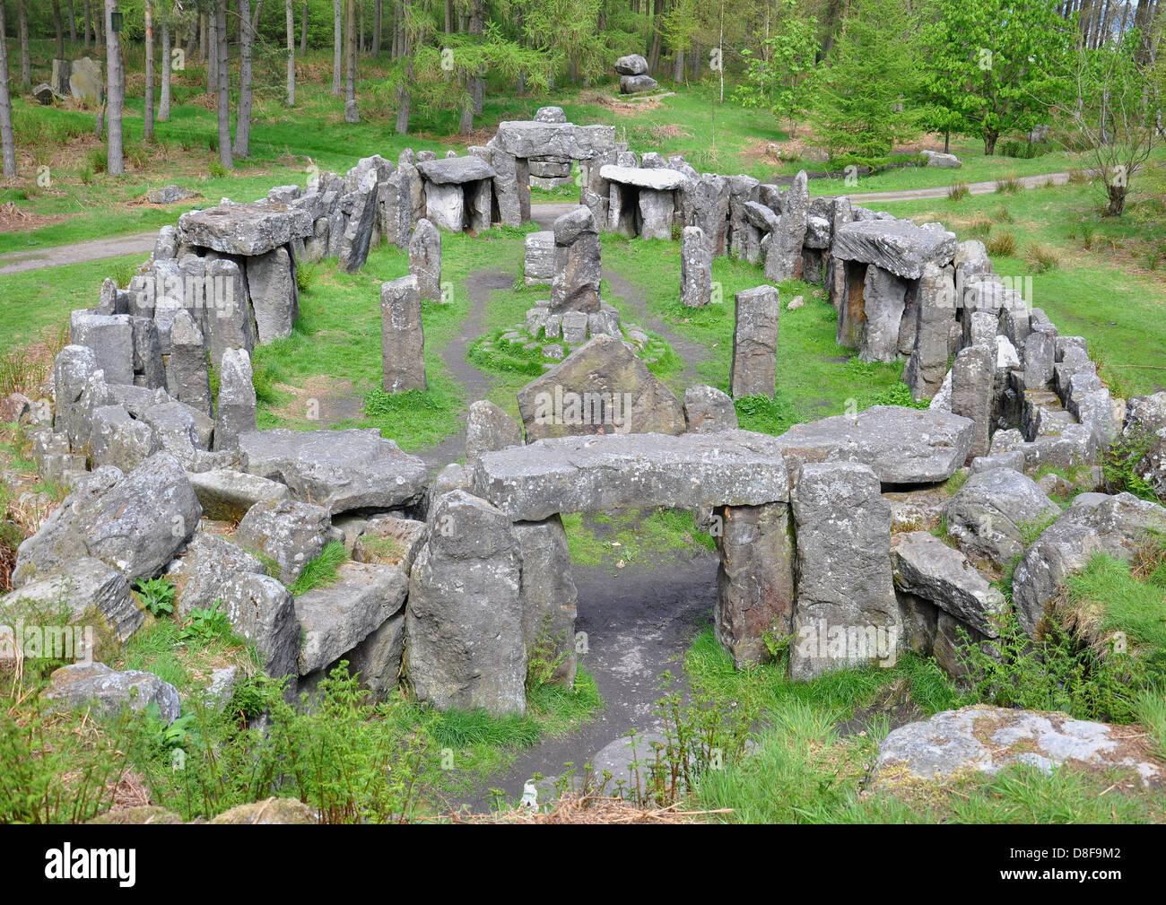 Tempio dei druidi immagini e fotografie stock ad alta risoluzione - Alamy