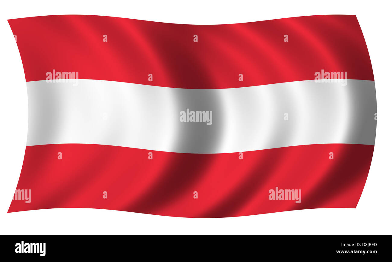 Bandiera ondulata dell'austria immagini e fotografie stock ad alta ...
