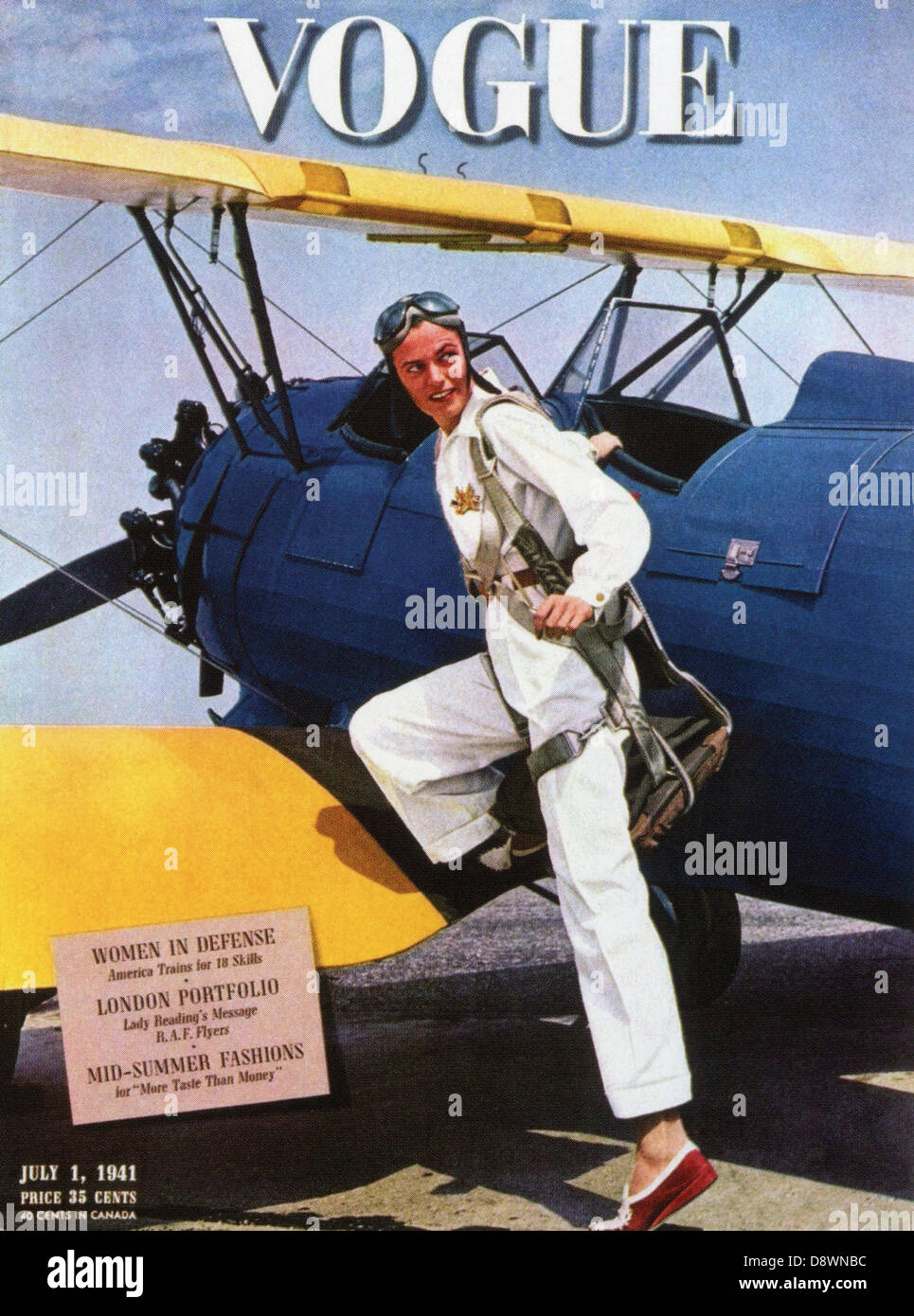 Copertina di una rivista di moda vintage vecchia bellezza di moda ...