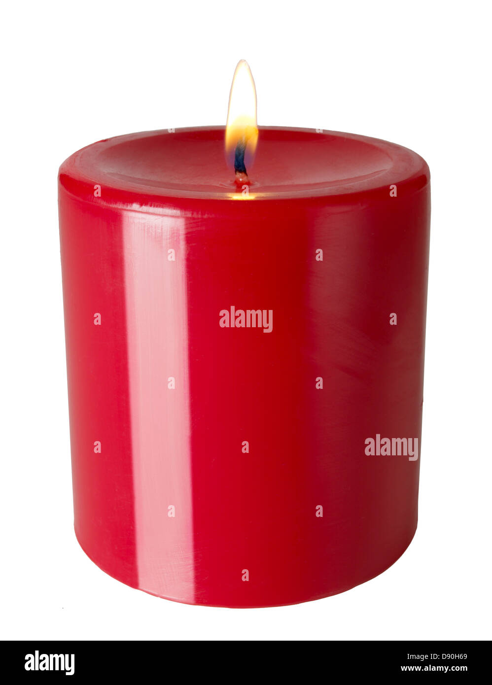 Candela di cera accesa immagini e fotografie stock ad alta risoluzione ...