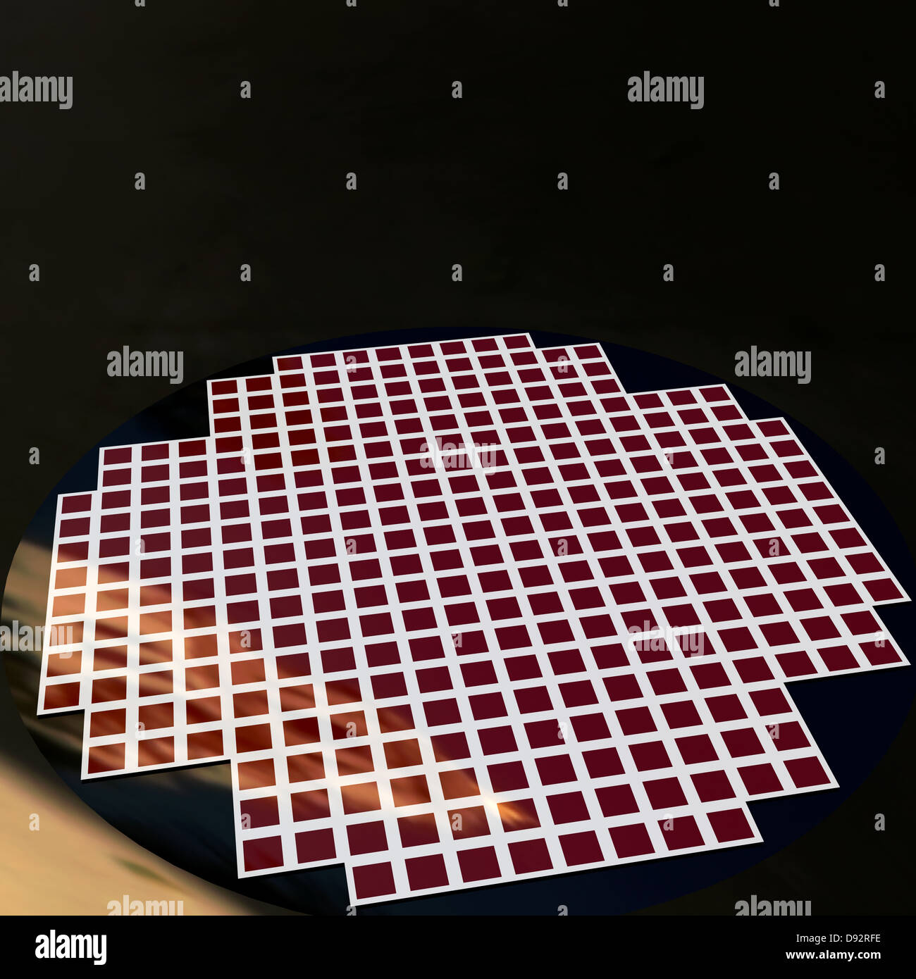 Wafer di silicio immagini e fotografie stock ad alta risoluzione - Alamy
