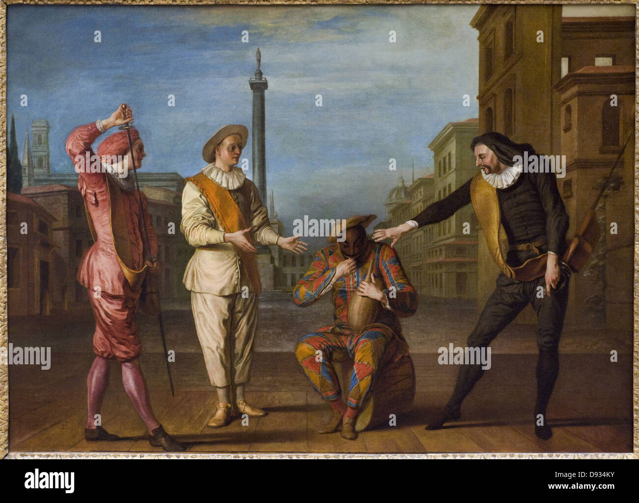 Claude Gillot Le tombeau de Maître André - La tomba del Maestro André ...