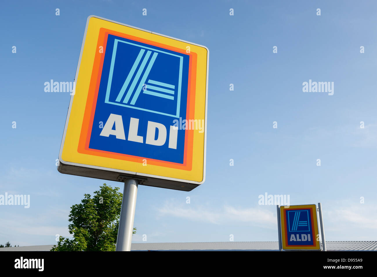 Logo del supermercato aldi immagini e fotografie stock ad alta ...