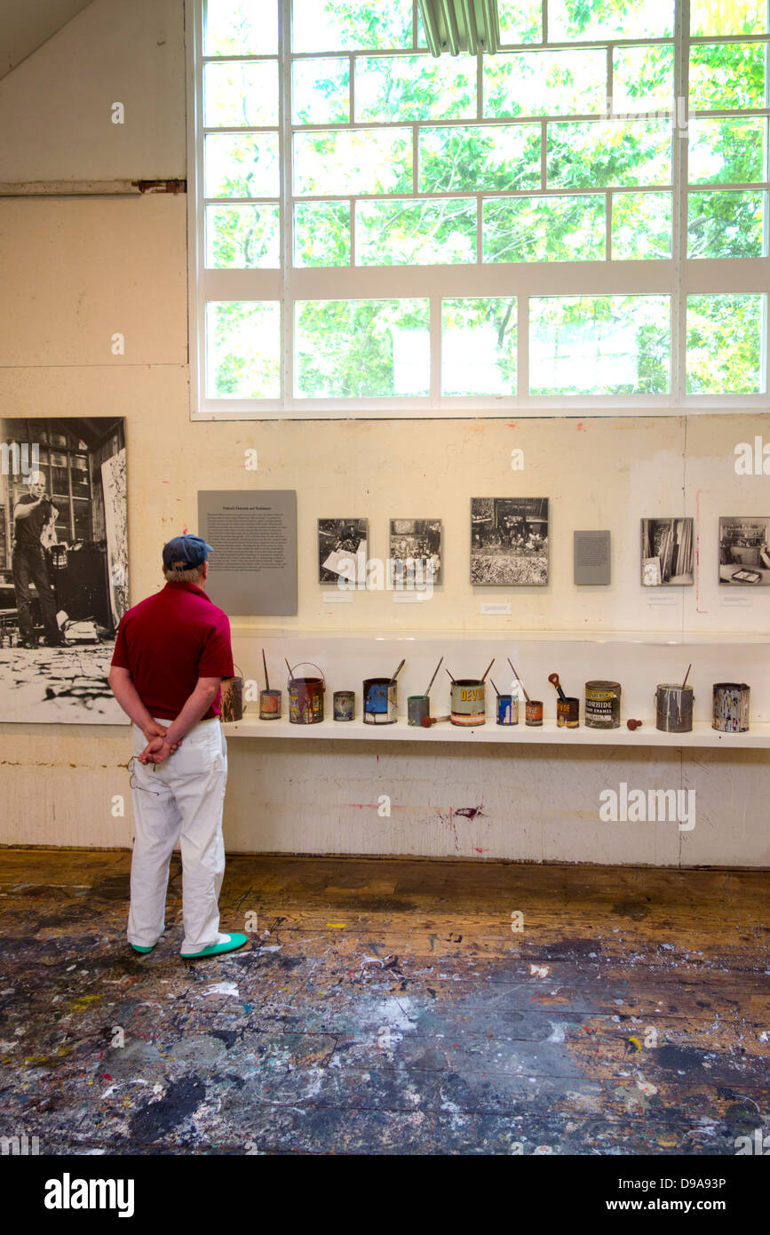 Pollock casa dei krasner immagini e fotografie stock ad alta ...