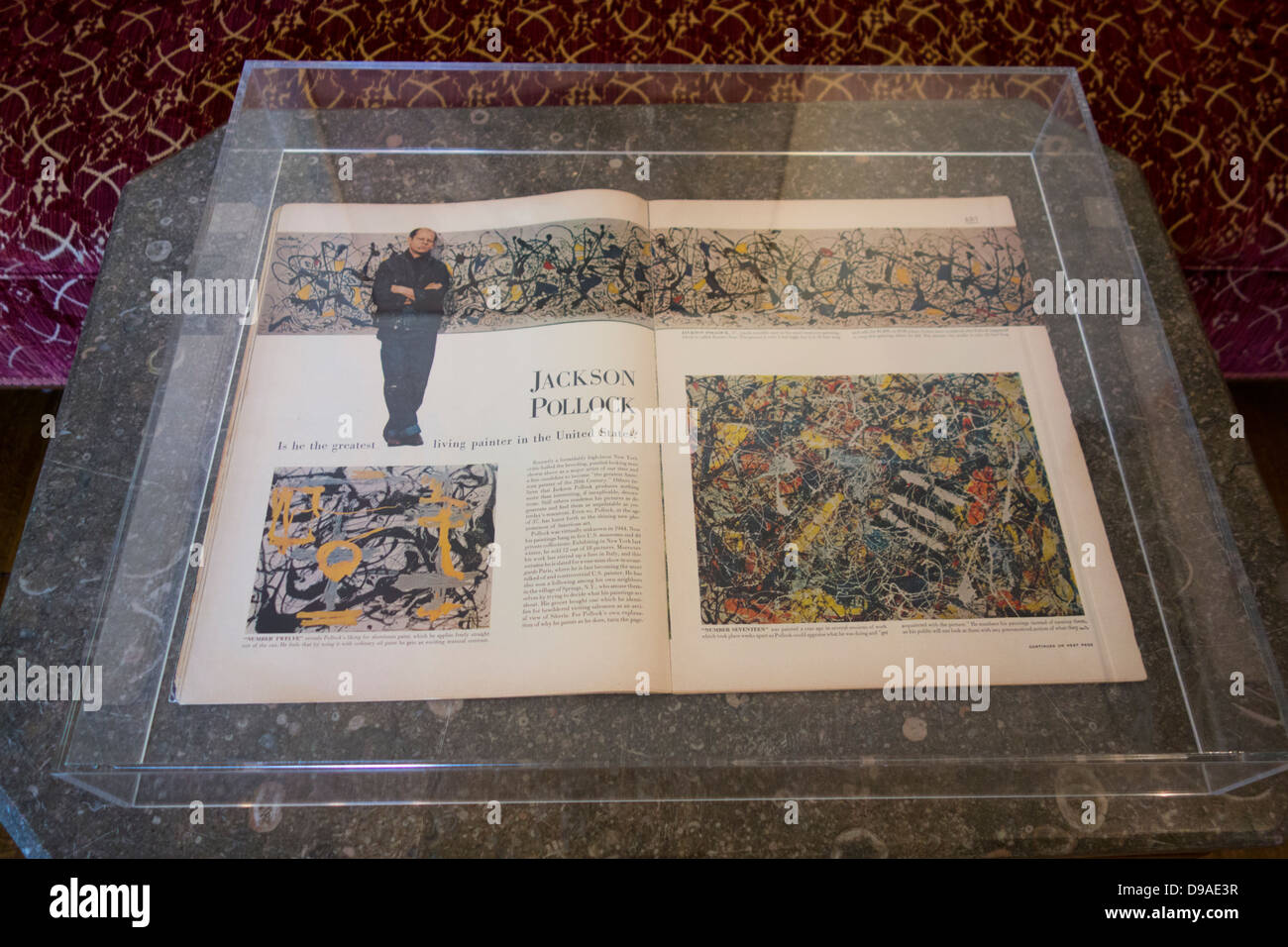 Jackson pollock home immagini e fotografie stock ad alta risoluzione ...