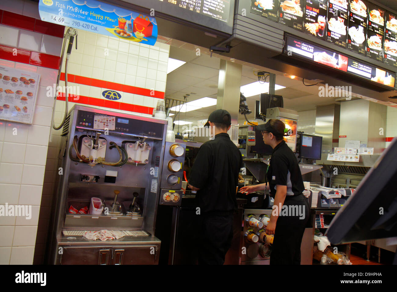 Las Vegas Nevada, Sahara Avenue, McDonald's, hamburger, hamburger ...