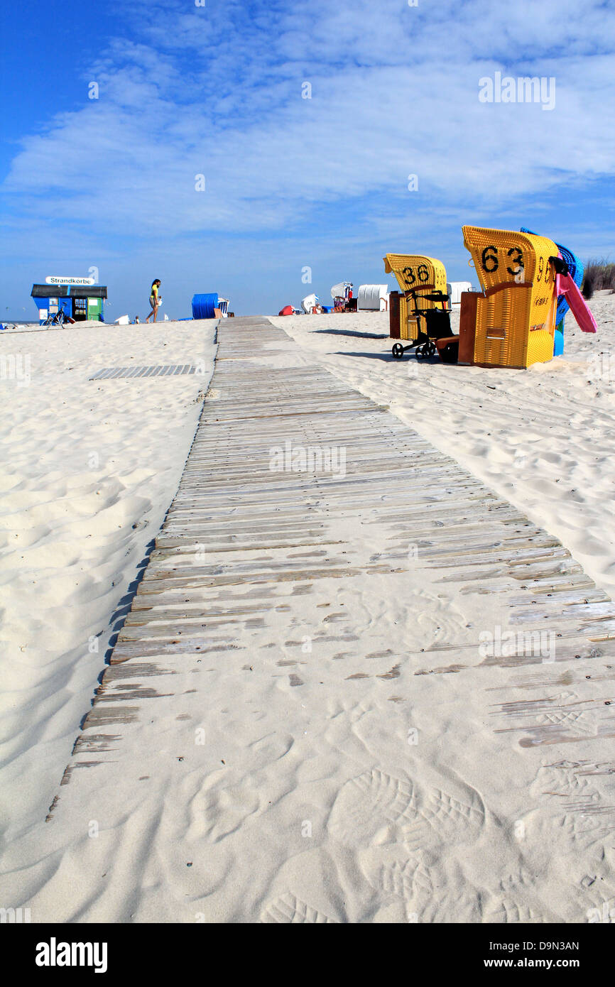 Germania, Bassa Sassonia, il Mare del Nord, Mare del Nord bagno, Est ...