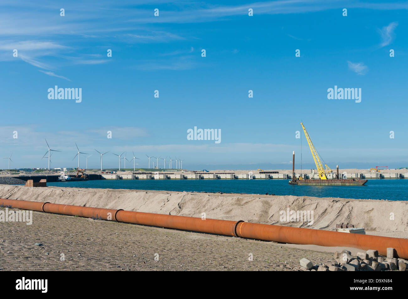 Maasvlakte rotterdam immagini e fotografie stock ad alta risoluzione ...