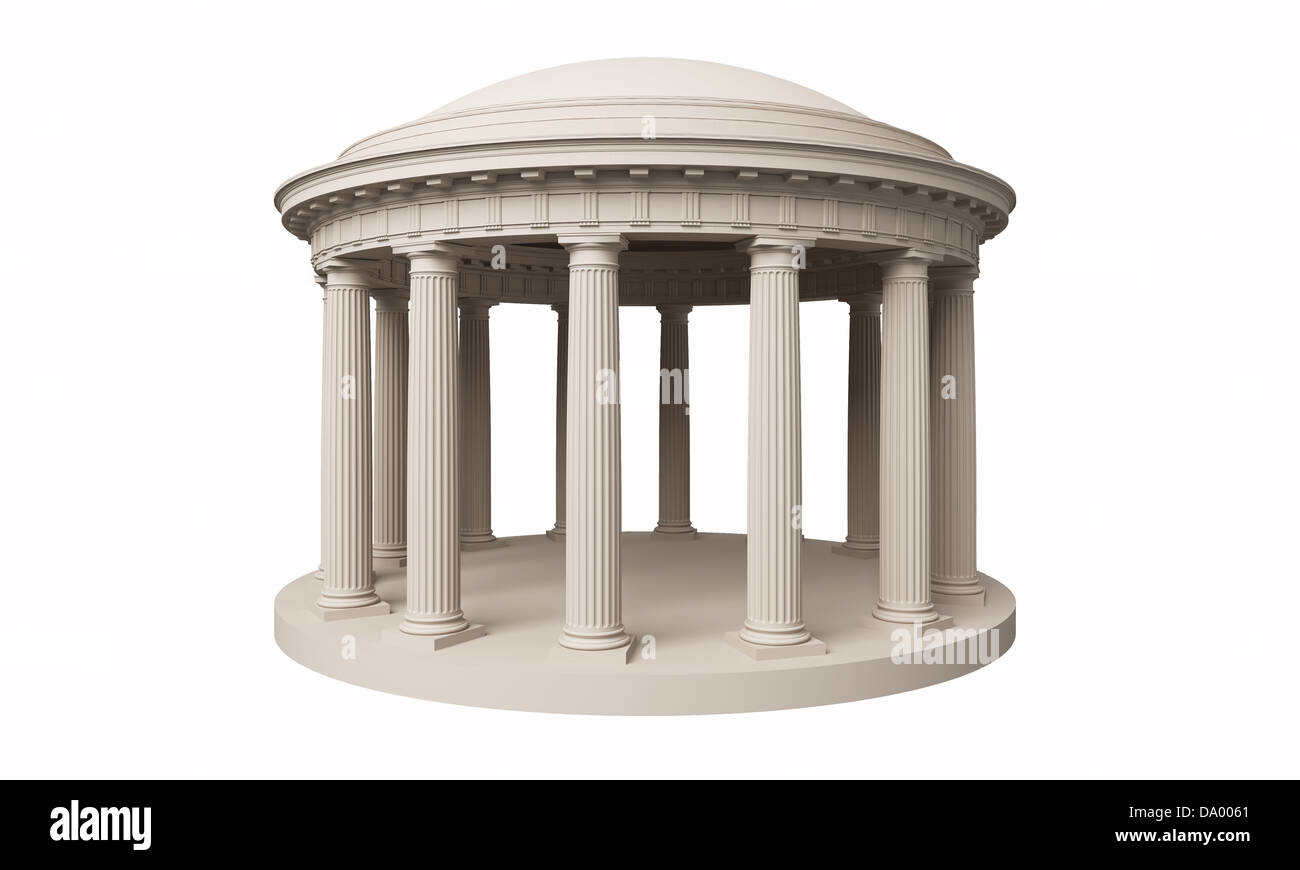 Greek column isolated antique post immagini e fotografie stock ad alta ...