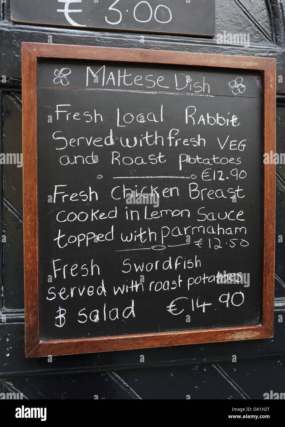 Restaurant menu exterior immagini e fotografie stock ad alta ...