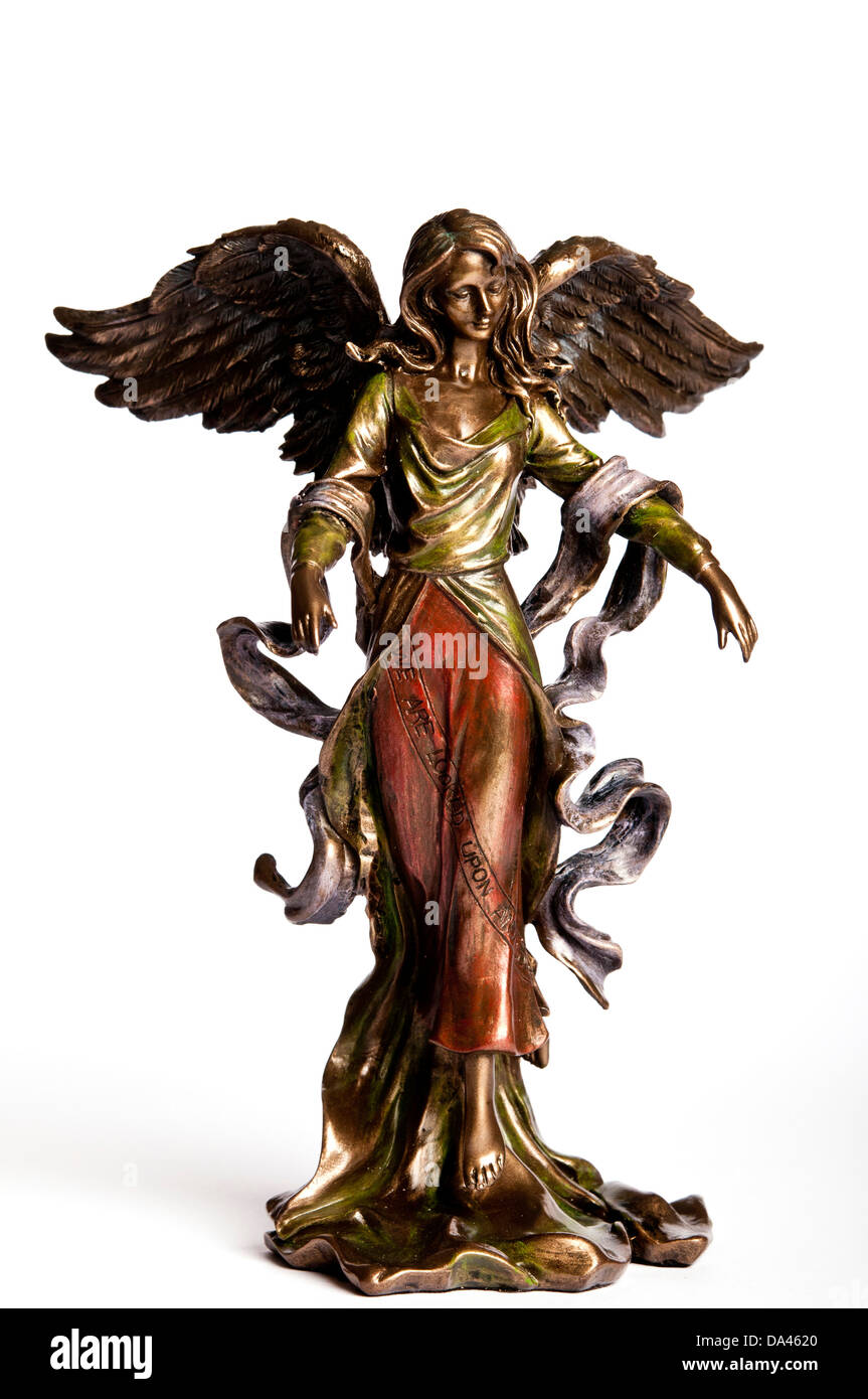 Statua di angelo in bronzo immagini e fotografie stock ad alta ...