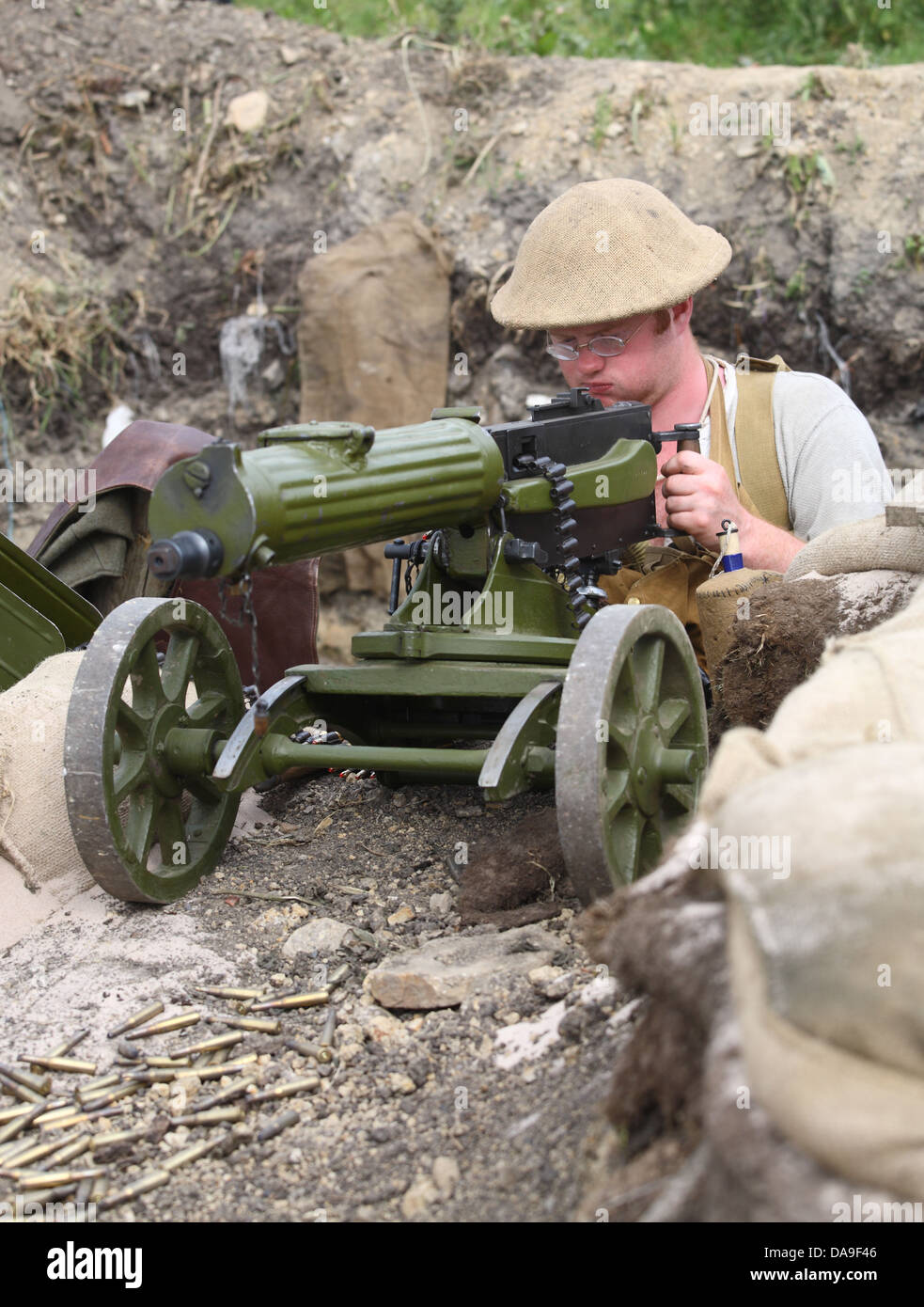 Maxim machine gun immagini e fotografie stock ad alta risoluzione - Alamy