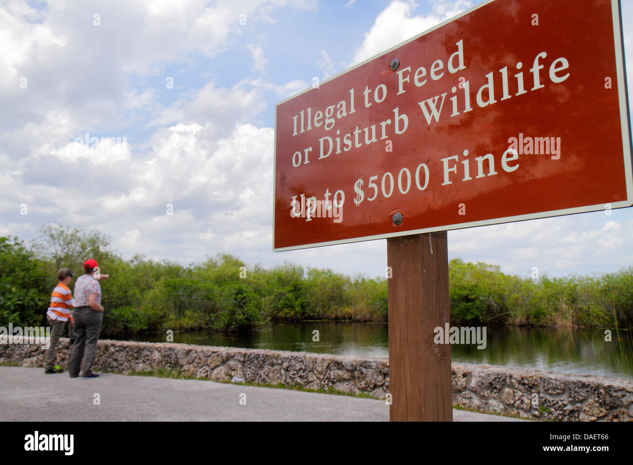Miami Florida, Florida City, Everglades National Park, Main Park Road ...