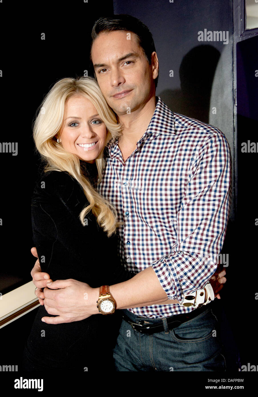 Swedish model marcus schenkenberg poses immagini e fotografie stock ad ...