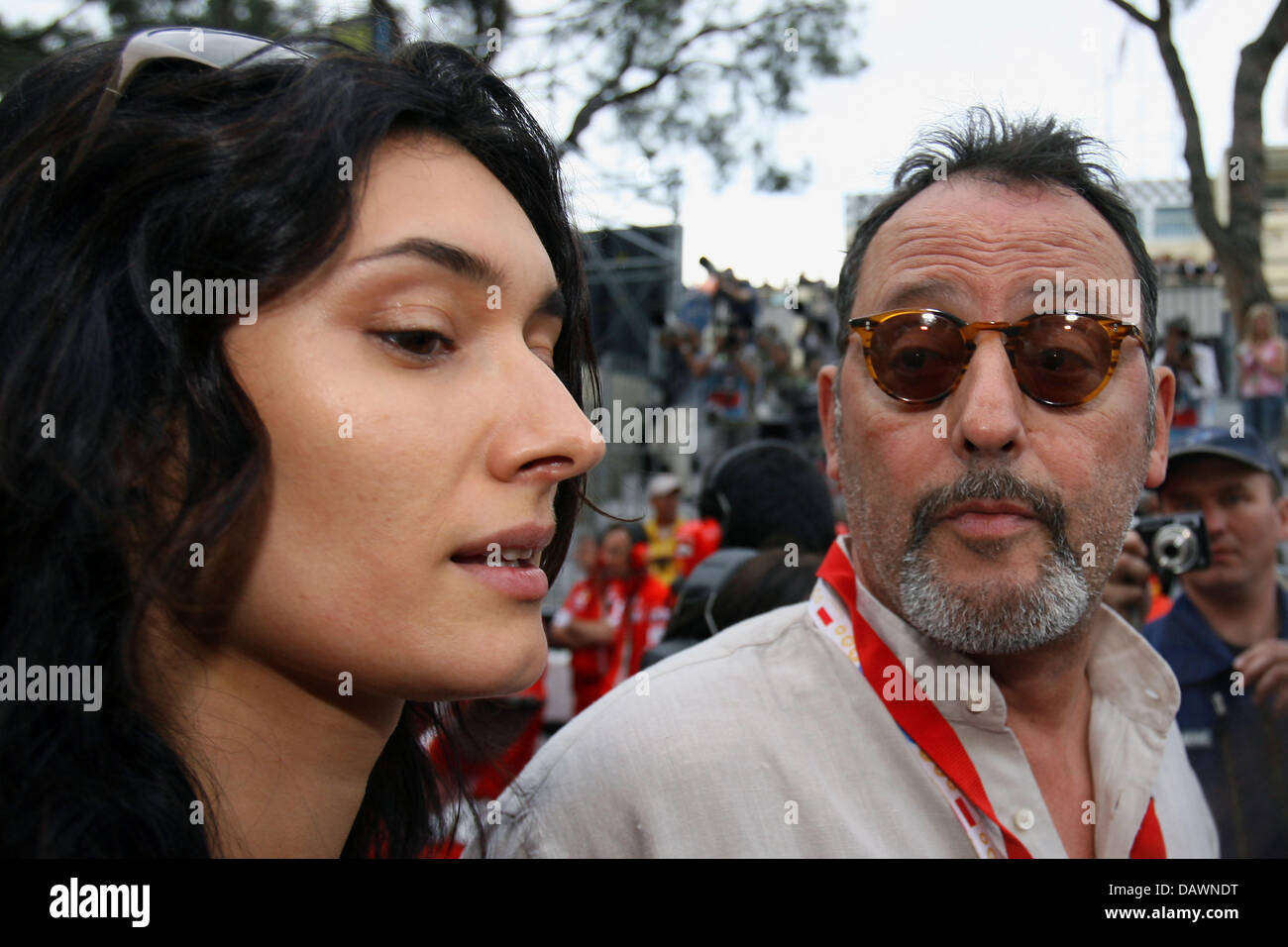 L'attore francese jean reno e sua moglie zofia borucka immagini e ...