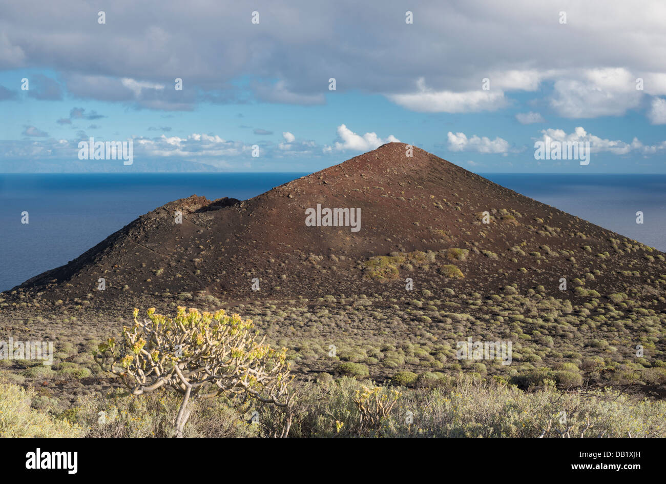 Montana de Lagi, un cono vulcanico sulla punta meridionale di La Palma ...