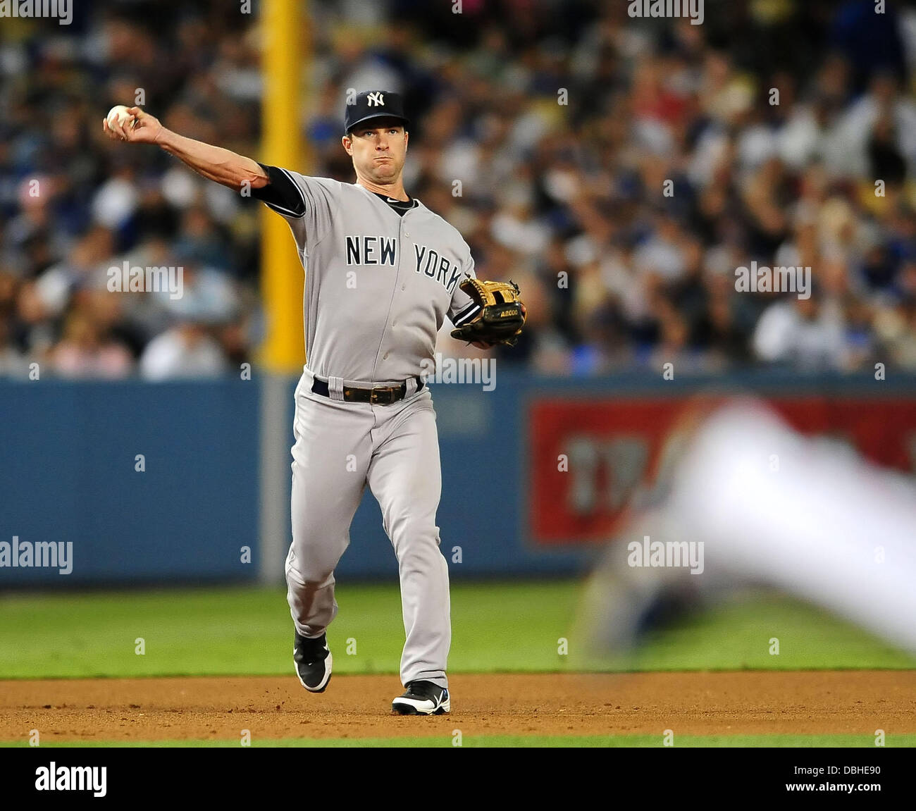 Los Angeles, California, USA. Il 30 luglio 2013. New York Yankees ...