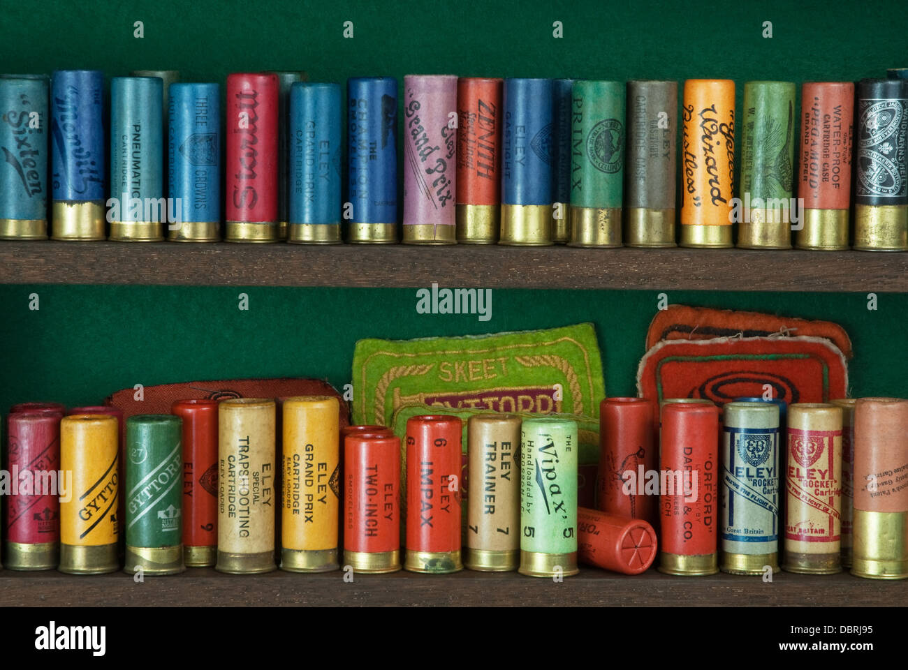 Cartucce per fucili da caccia vintage immagini e fotografie stock ad ...