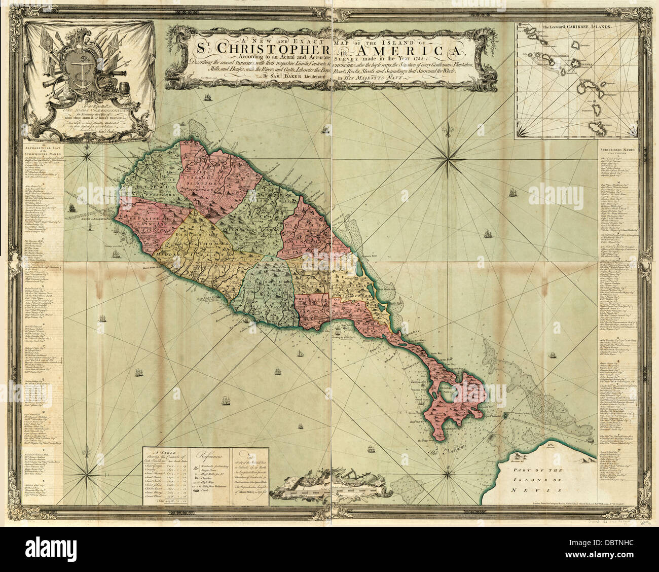 Caraibi map immagini e fotografie stock ad alta risoluzione - Alamy