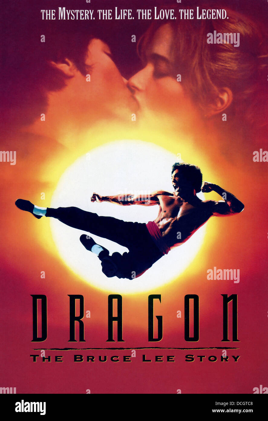 DRAGON Bruce Lee Story (1993) UN SARKANY - Bruce Lee elimina (ALT) POSTER JASON SCOTT LEE Rob ...
