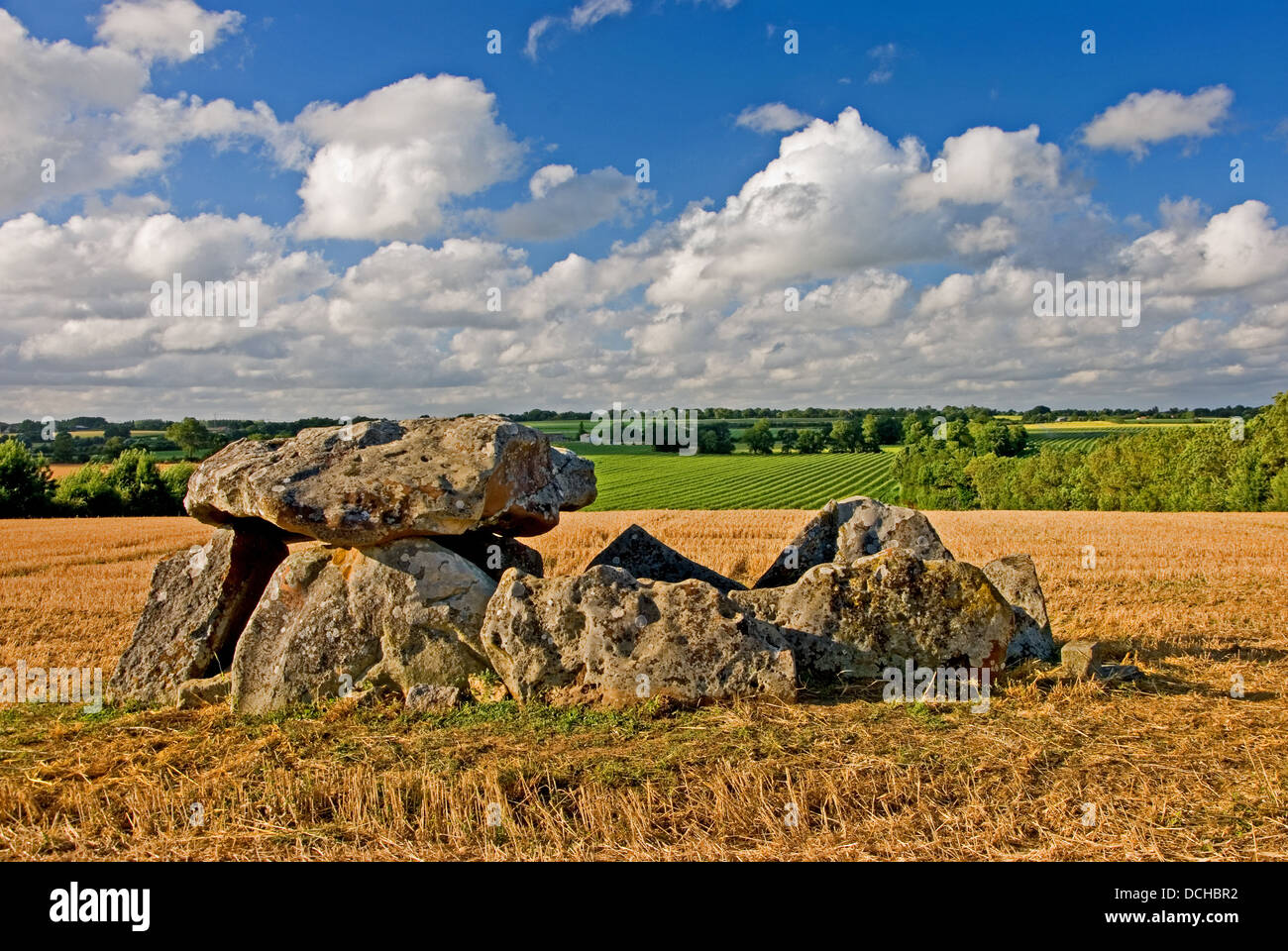 Rovine di dolmen in pietra della francia immagini e fotografie stock ad ...