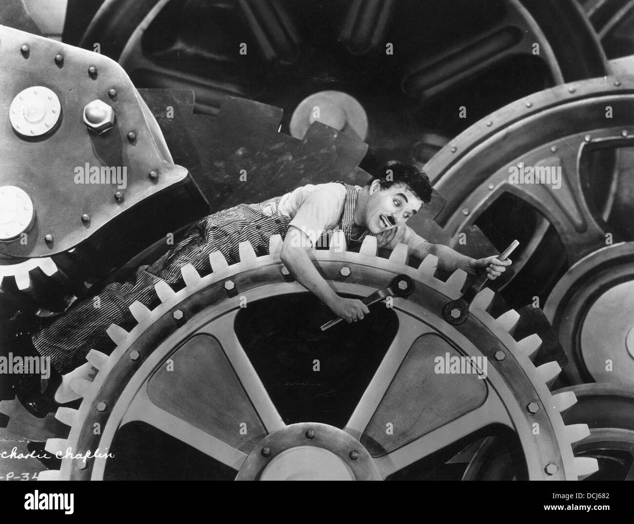 Charlot tempi moderni charlie chaplin immagini e fotografie stock ad ...
