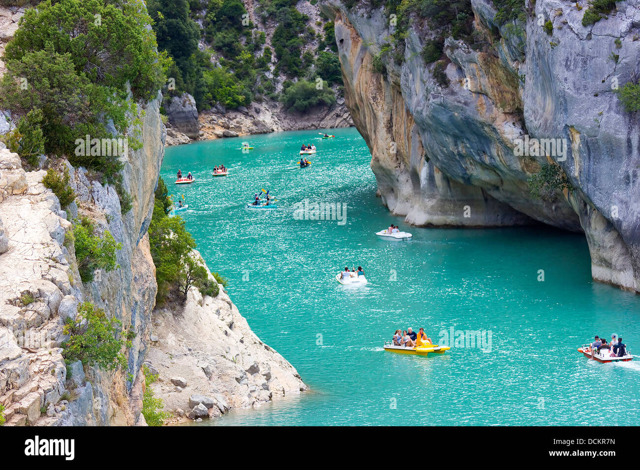 St Croix lago, Les Gorges du Verdon, Provenza, Francia Foto stock - Alamy