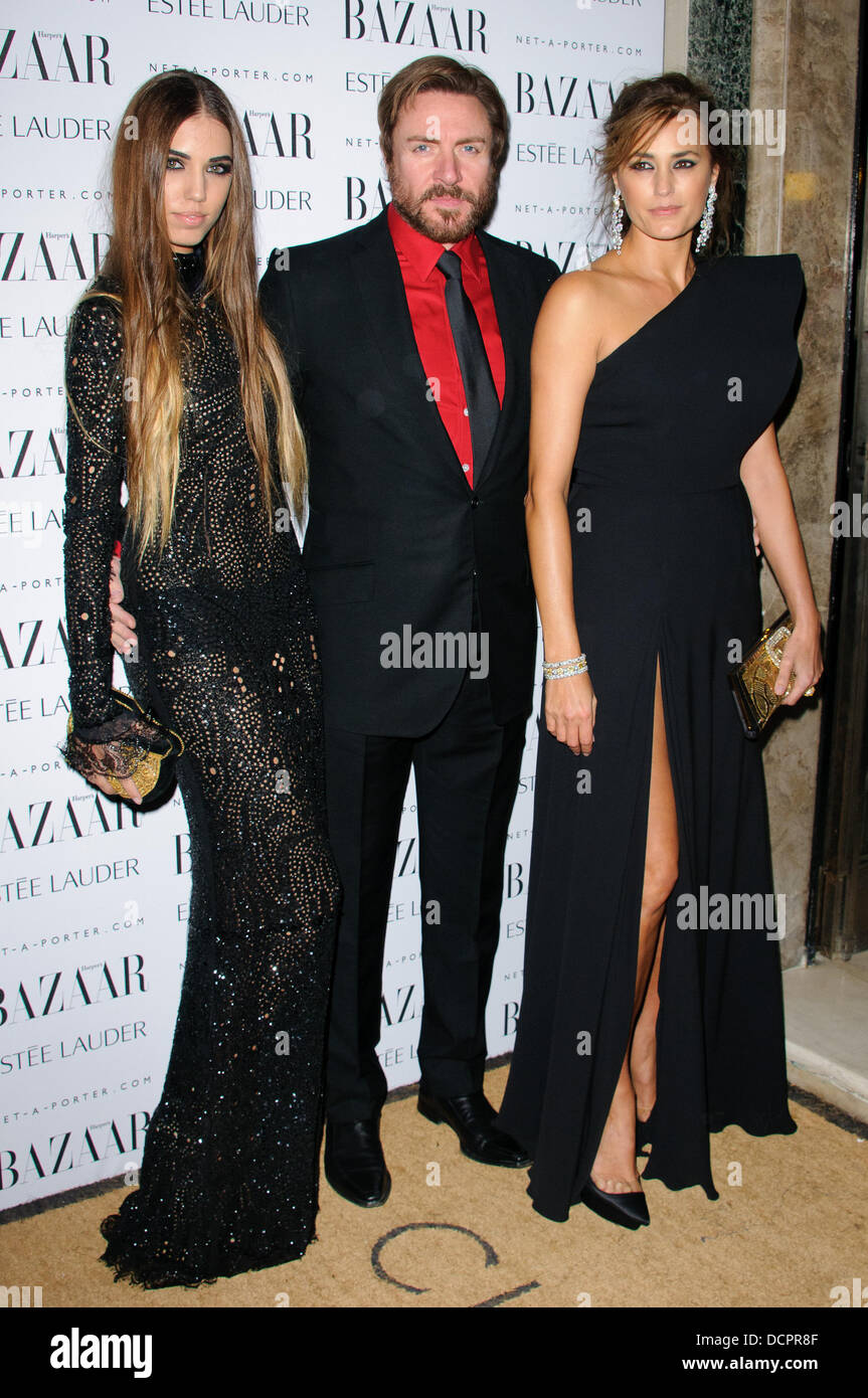 Amber Le Bon, Simon Le Bon e Yasmin Le Bon Harper's Bazaar donne dell ...