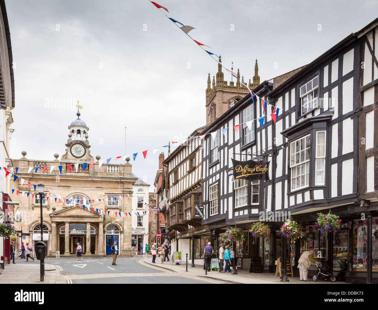 Ludlow edifici storici immagini e fotografie stock ad alta risoluzione ...