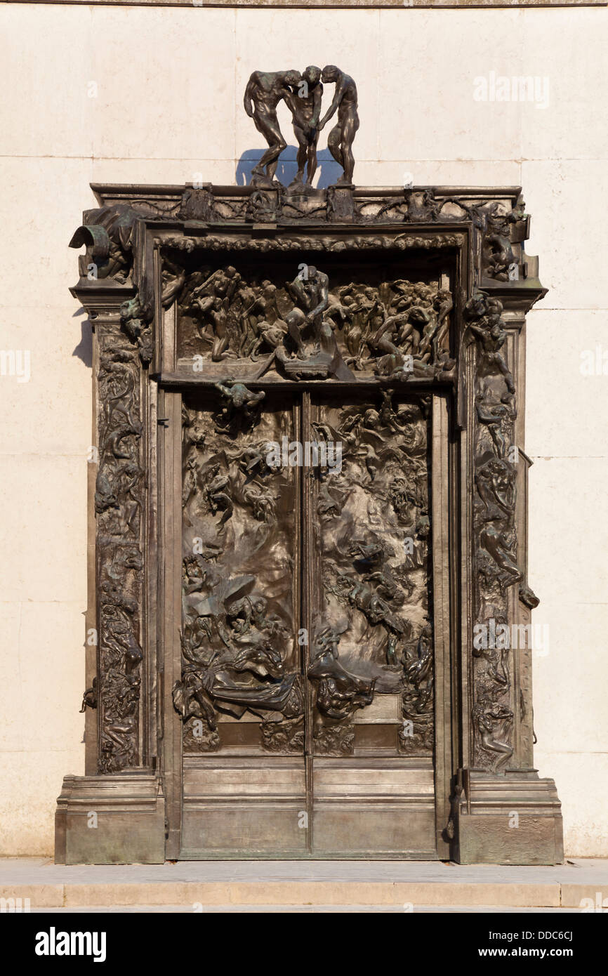 Porta inferno rodin immagini e fotografie stock ad alta risoluzione - Alamy