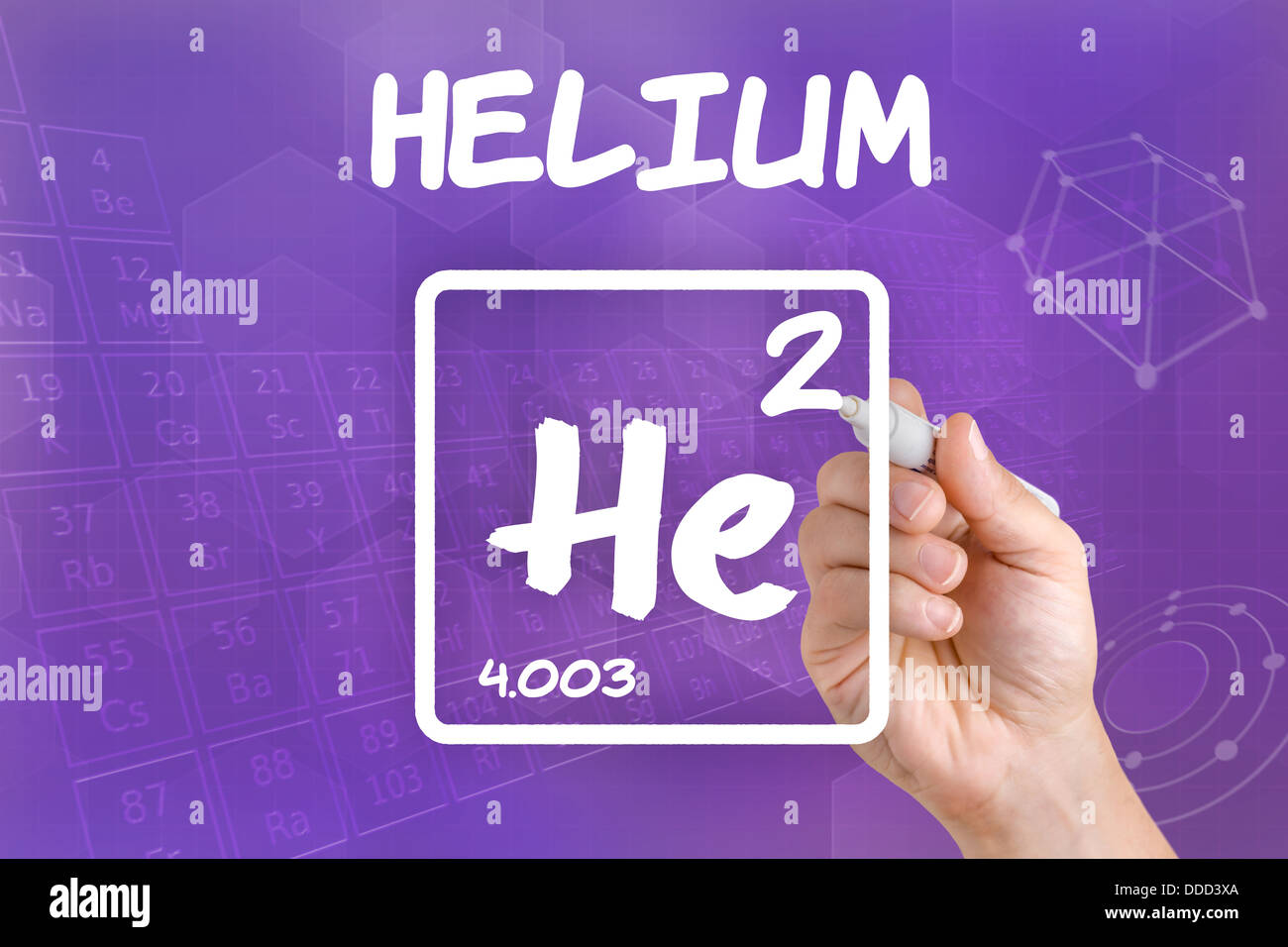 Helium element immagini e fotografie stock ad alta risoluzione - Alamy