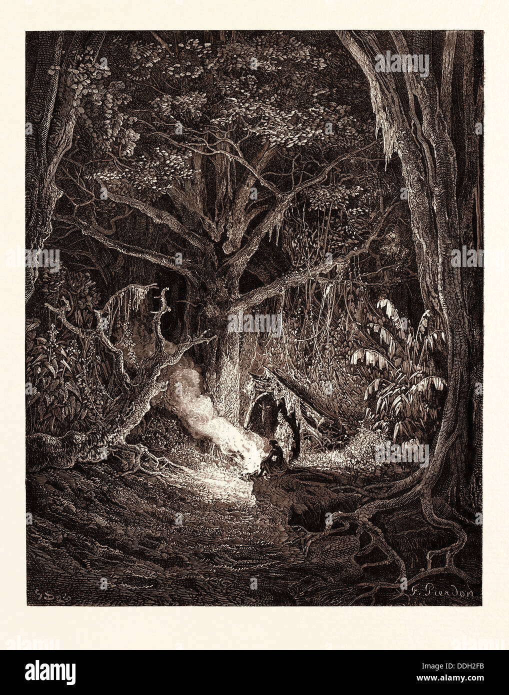 Chactas atala gustave doré dore immagini e fotografie stock ad alta ...