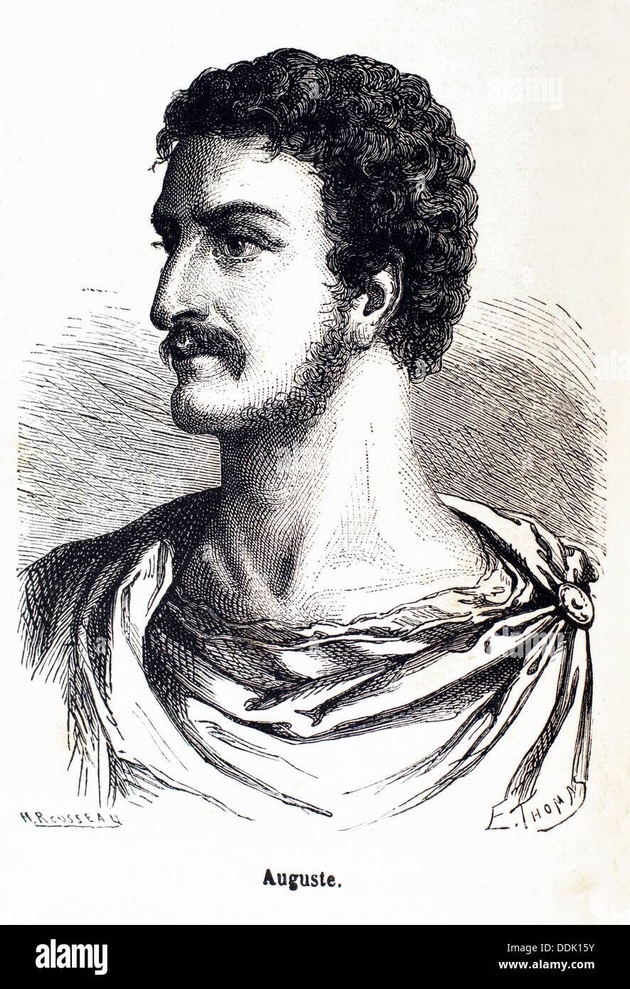 Augusto cesare imperatore immagini e fotografie stock ad alta ...