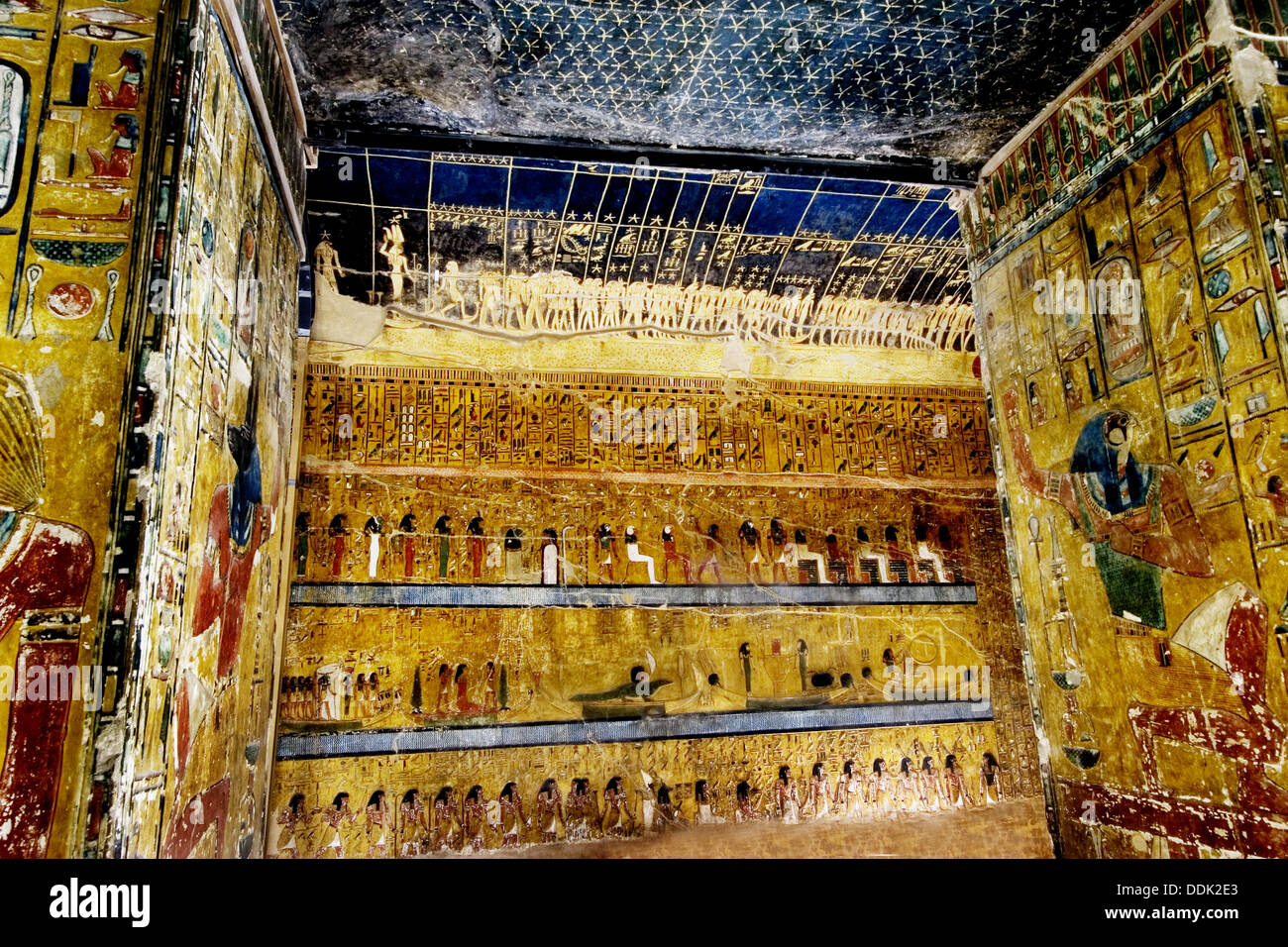 Dipinti di tombe dell'antico egitto immagini e fotografie stock ad alta ...