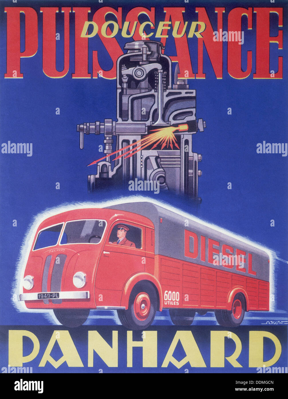 Panhard engine immagini e fotografie stock ad alta risoluzione - Alamy