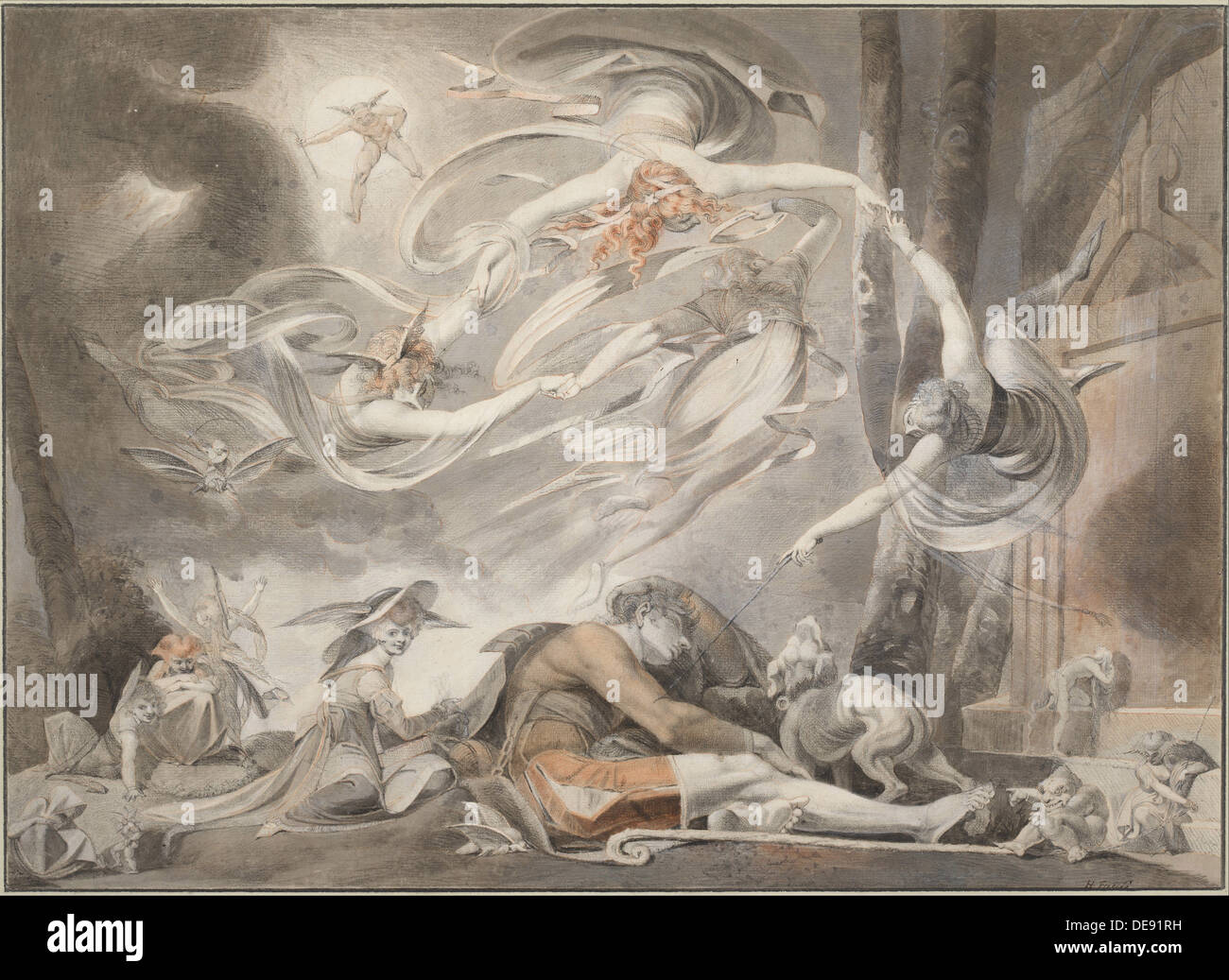 Fuseli henry o fussli johann immagini e fotografie stock ad alta ...