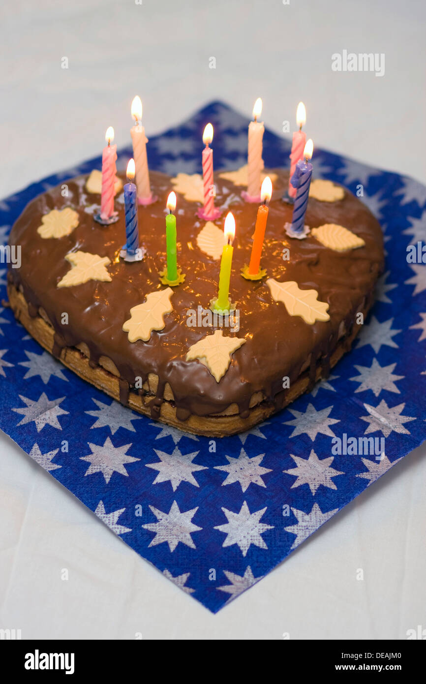 Candeline torta immagini e fotografie stock ad alta risoluzione - Alamy