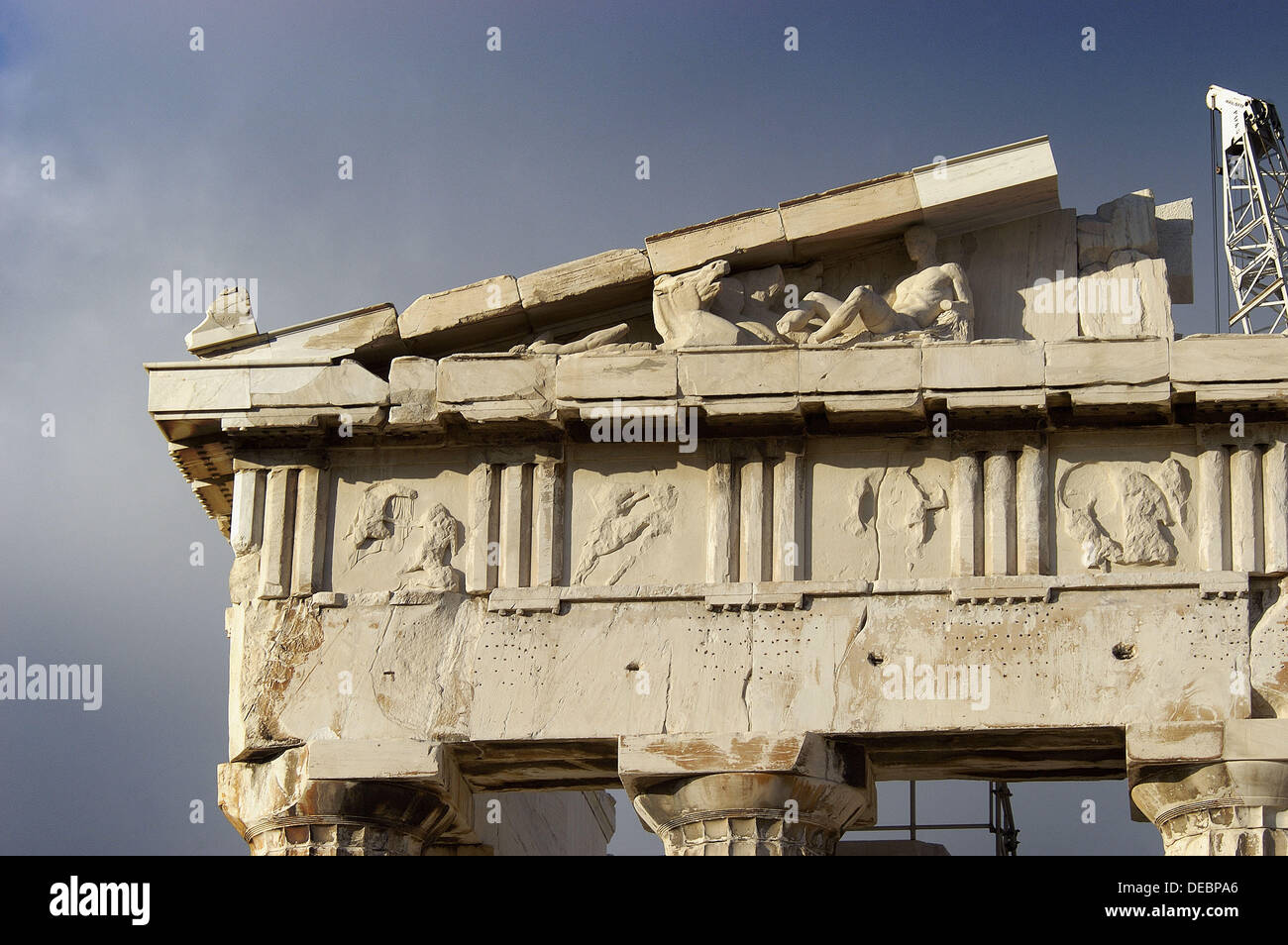 Frontone della trabeazione partenone immagini e fotografie stock ad alta risoluzione - Alamy