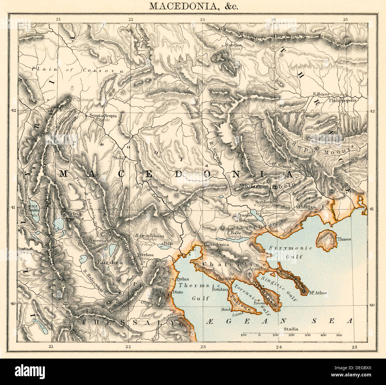 Mappa del mar egeo immagini e fotografie stock ad alta risoluzione - Alamy