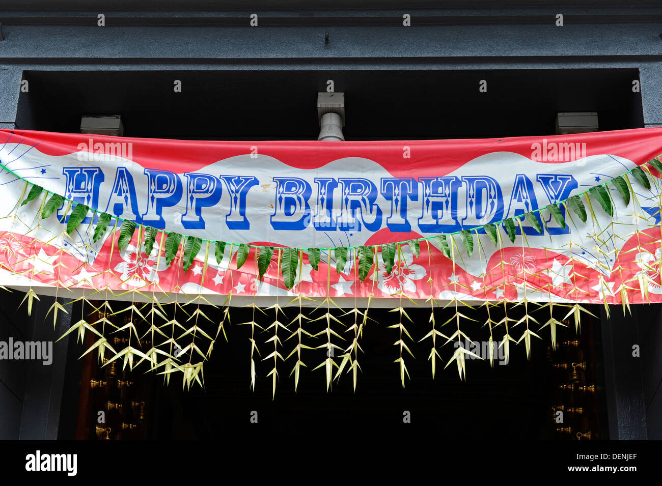 Buon compleanno banner immagini e fotografie stock ad alta risoluzione ...