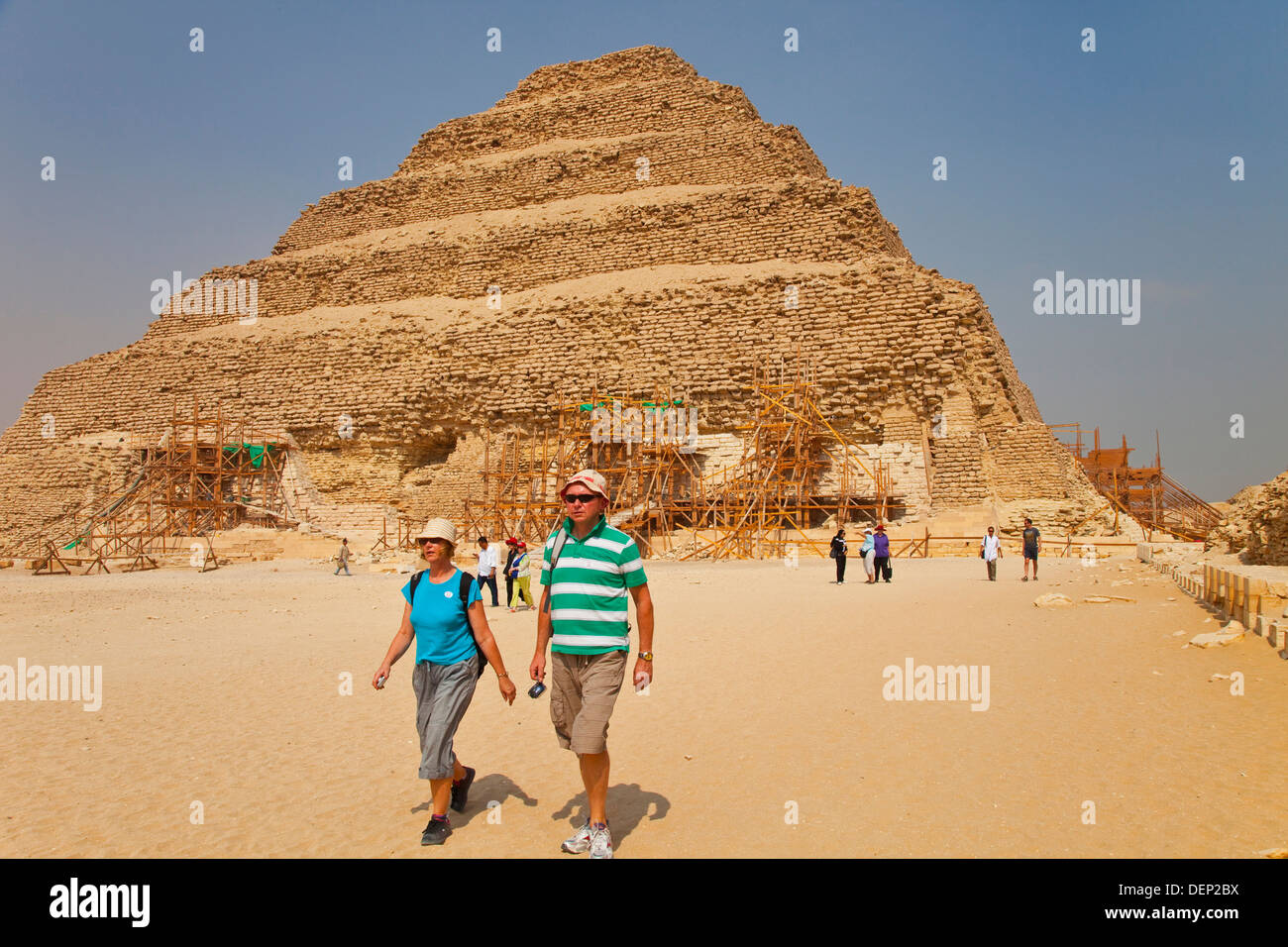 Piramide A Gradoni Di Zoser Immagini e Fotos Stock - Alamy