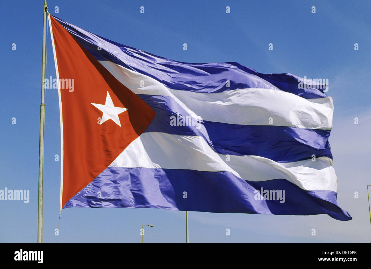 Bandiera cubana immagini e fotografie stock ad alta risoluzione - Alamy