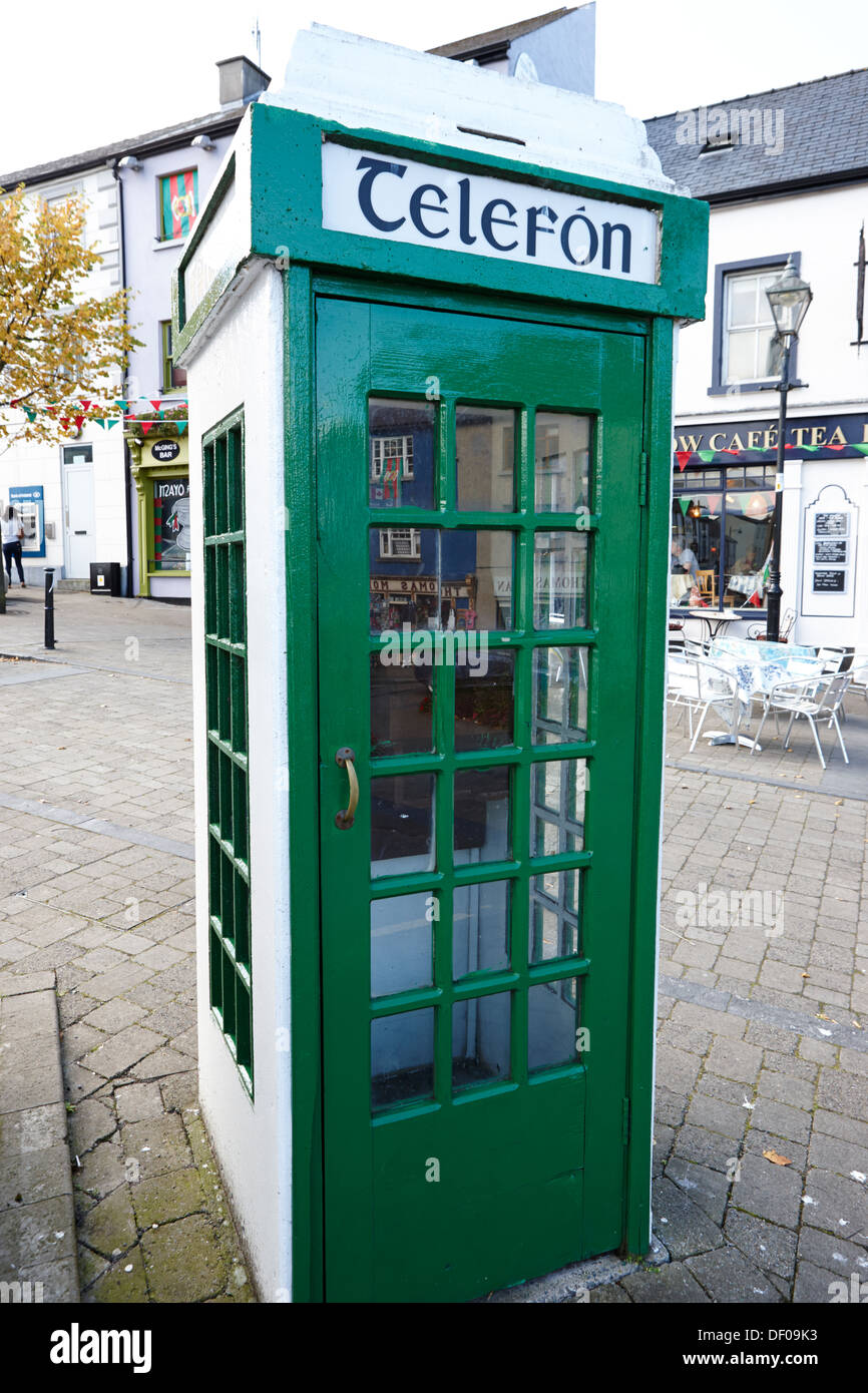 Telefon vecchio irish green box telefonico westport County Mayo ...