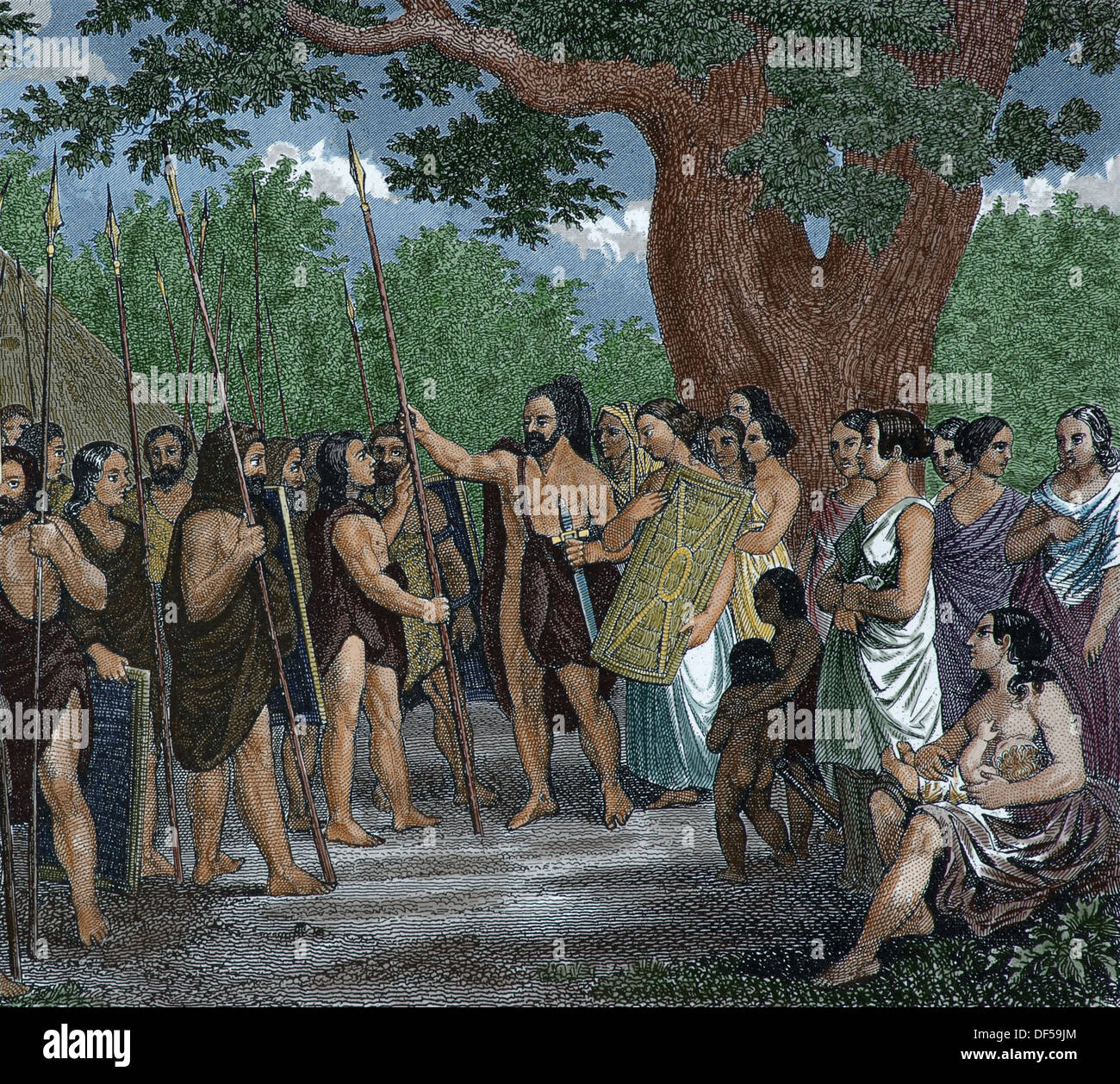 Barbari impero romano immagini e fotografie stock ad alta risoluzione ...