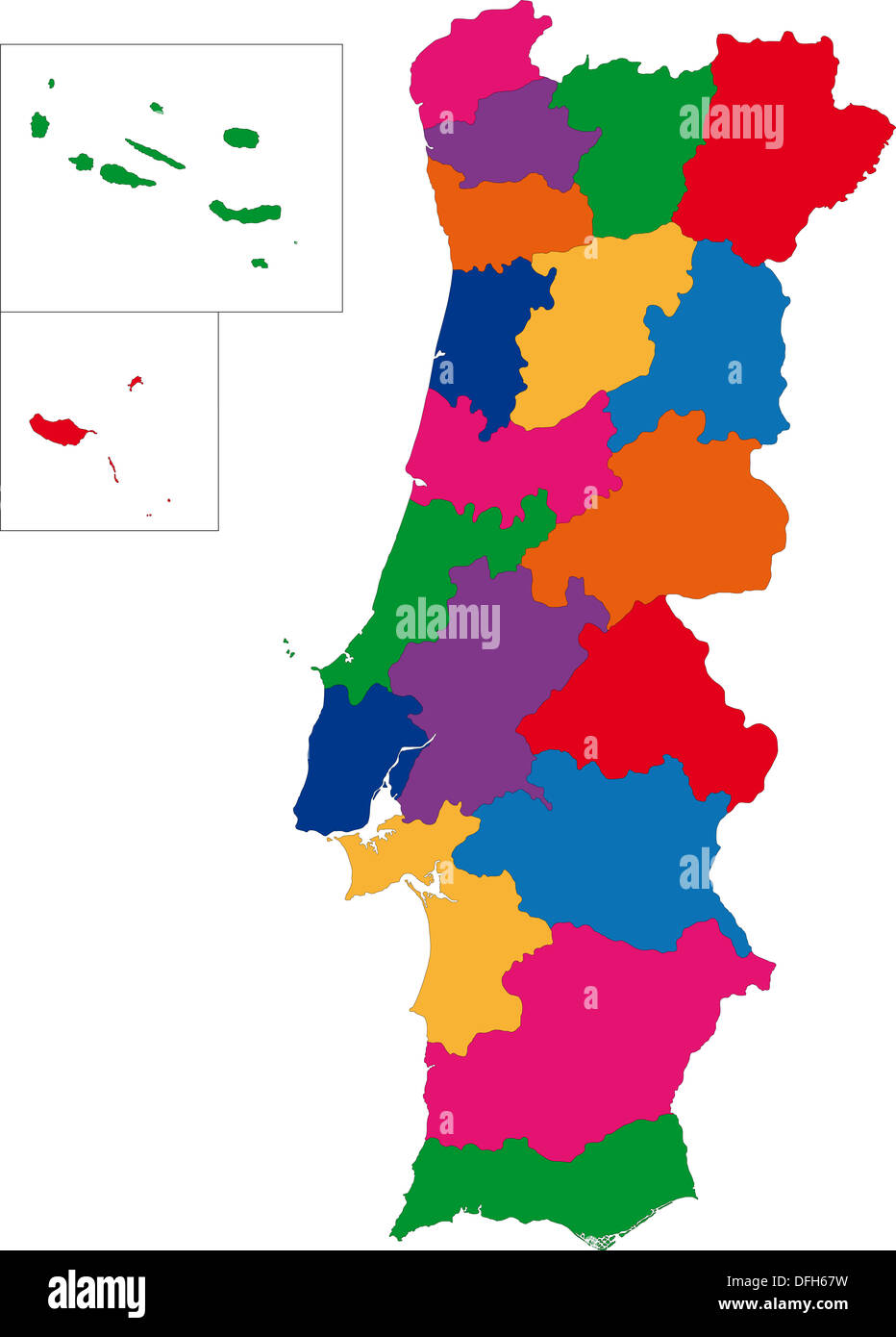 Mappa europa madera immagini e fotografie stock ad alta risoluzione - Alamy