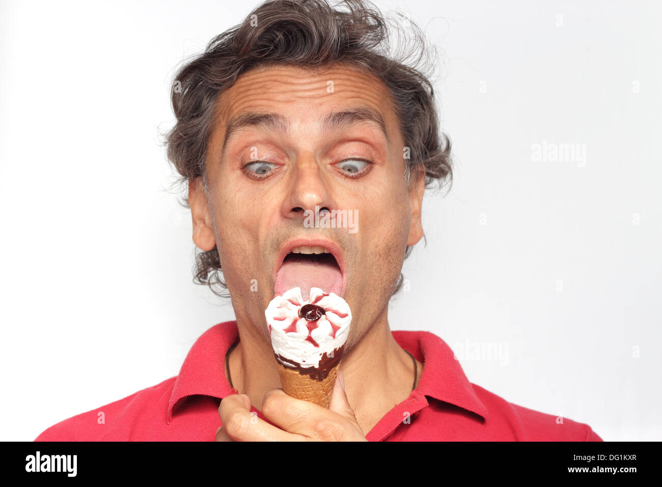 Gelataio pazzo immagini e fotografie stock ad alta risoluzione - Alamy