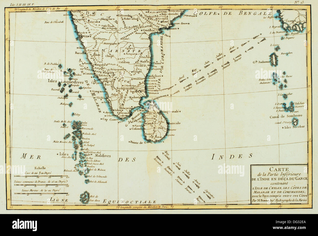 Mappa di ceylon immagini e fotografie stock ad alta risoluzione - Alamy